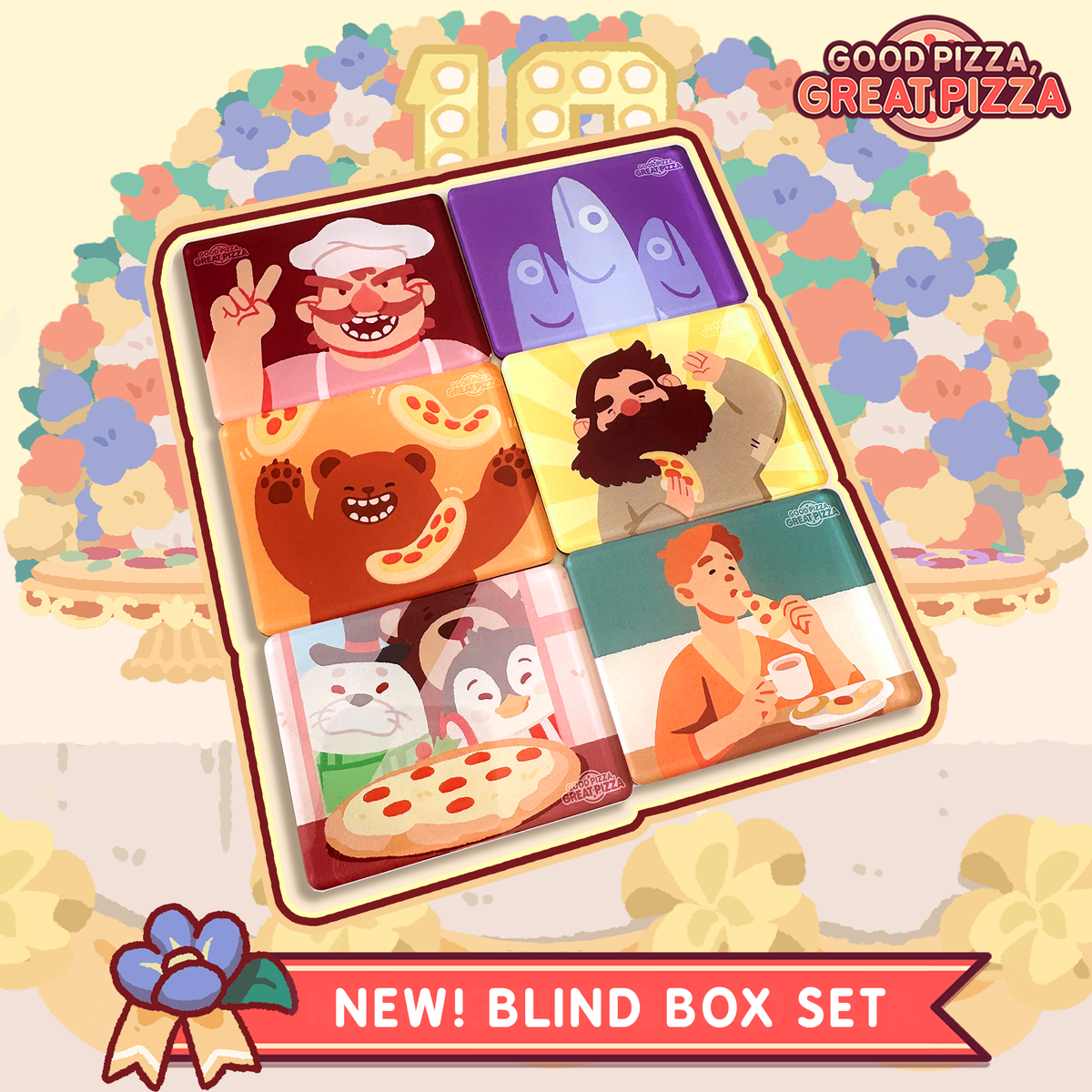 Magnet Blind Box Set [6 Magnets] – TapBlaze Store